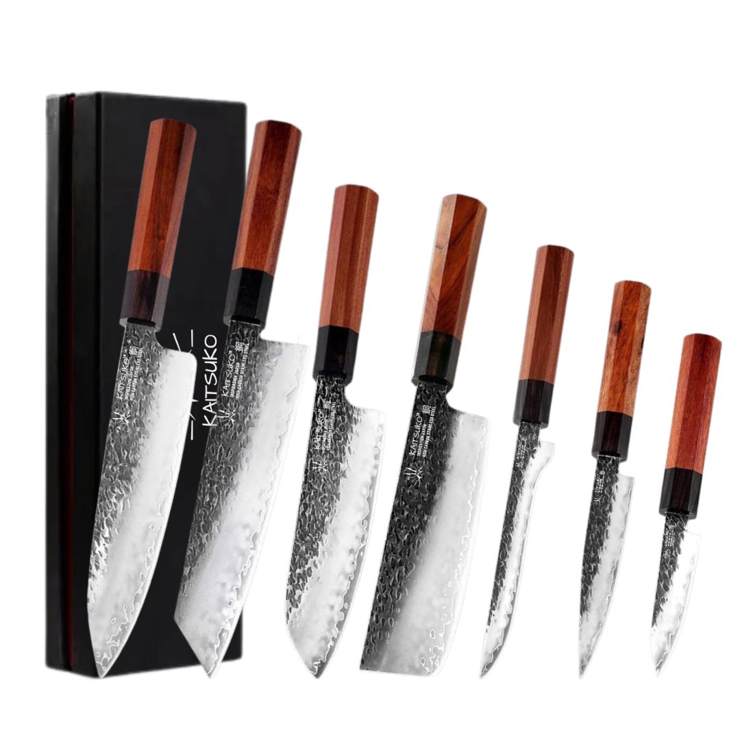 Set of 7 Japanese Knives - Komodo