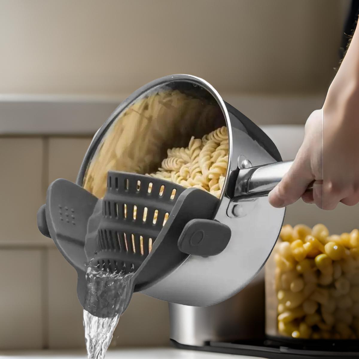 Adjustable Strainer TitaniumCook - Adjustable Drain Rack for Sink